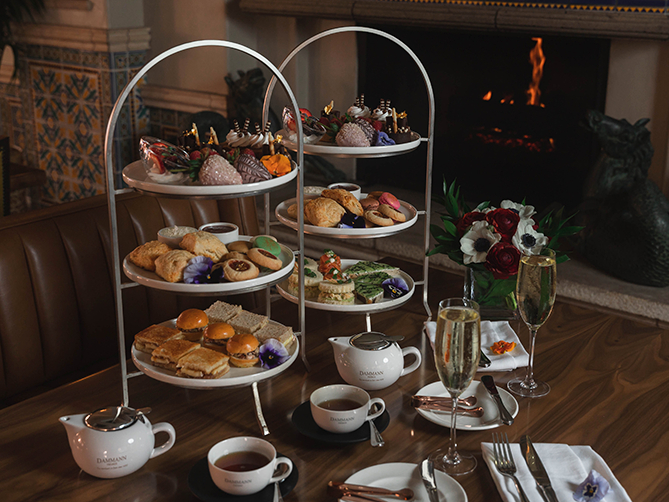 Holiday Tea at The Historic La Valencia