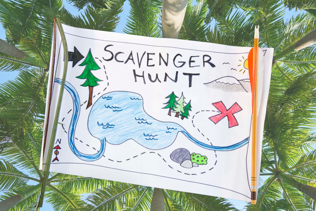 Kids Tropical Scavenger Hunt